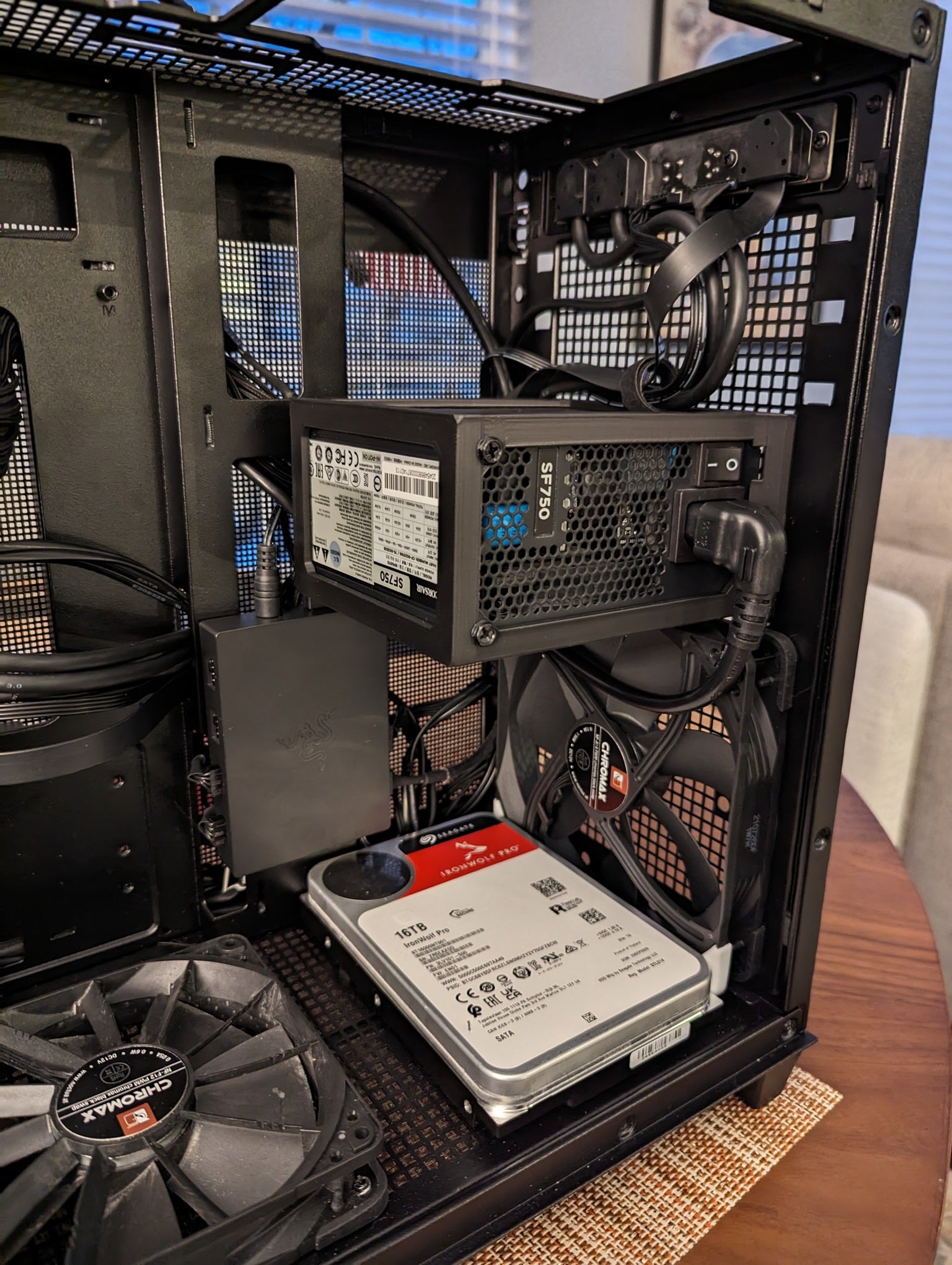 SFX PSU Side Mounting Bracket for Corsair 750 Watt – 3D Print Master