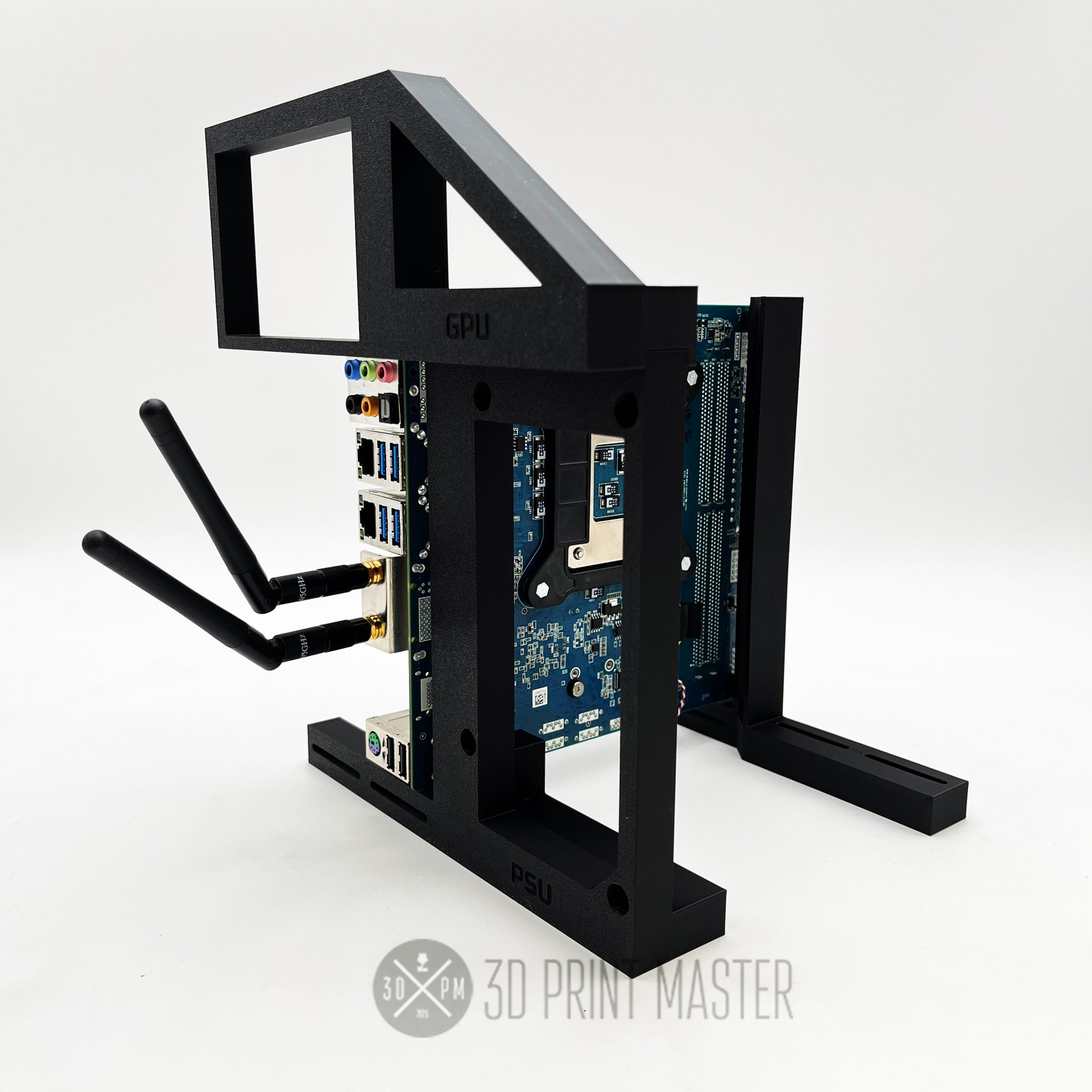 CPU AI Compute Rig Stand / Crypto Mining Rig Stand + Screws – 3D Print ...